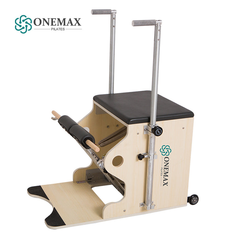 ONEMAX Pilates chair aluminum alloy adjustable handle + American white ...